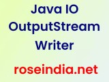 Java Io Outputstreamwriter