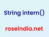 String Intern