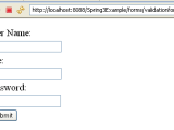 Spring 3 Mvc Validation Example
