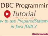 Jdbc Insert Prepared Statement