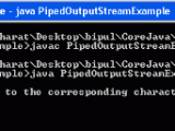 Java Pipedoutputstream