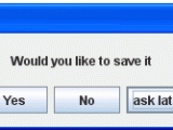 Java Message Box
