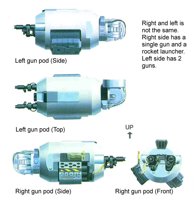Japanese ED-209 Gun Blueprints