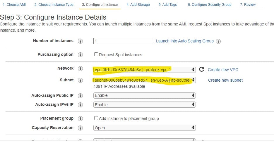 How to launch an AWS Ec2 Instance in a custom VPC subnet? - Prateek's Blog