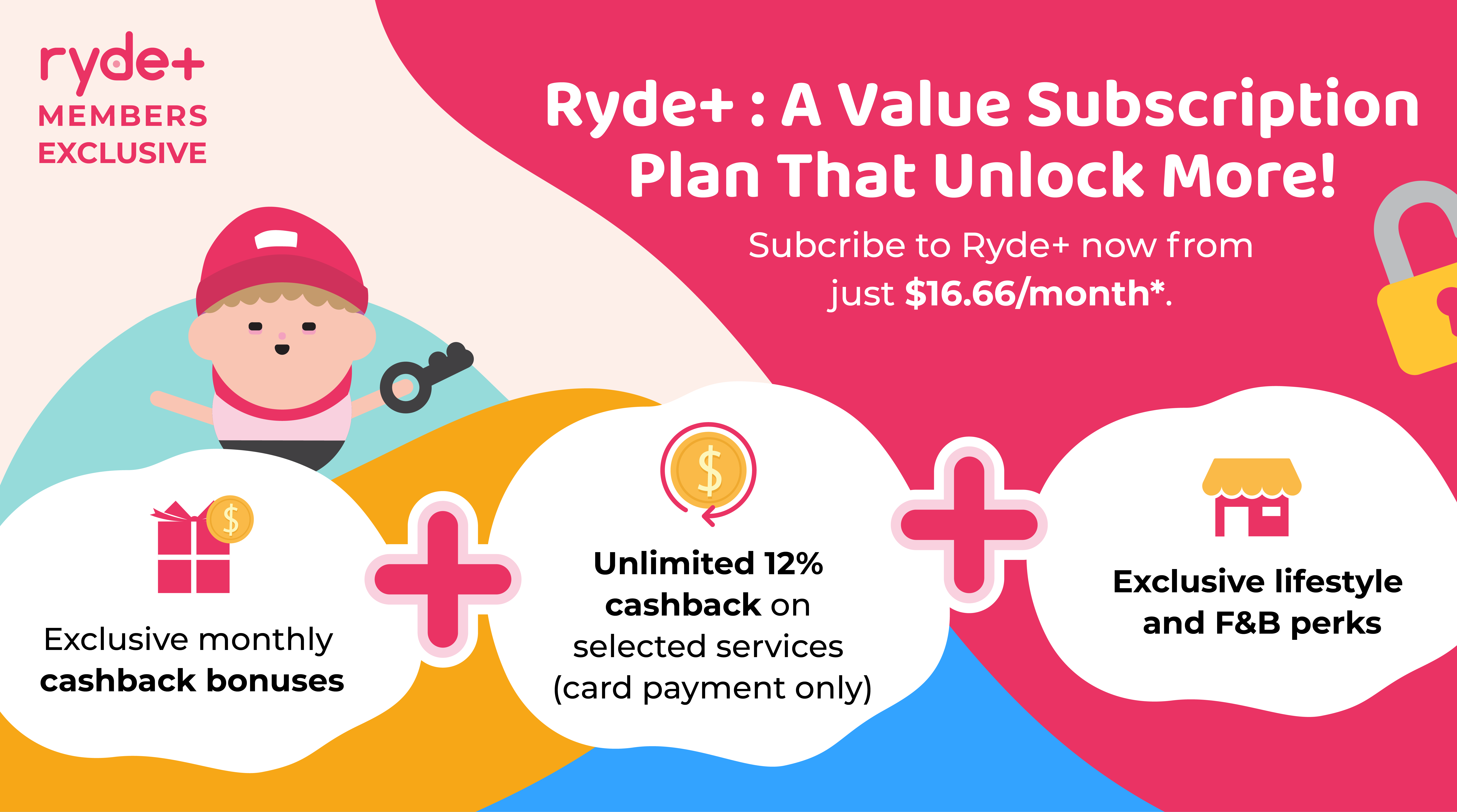 Introducing Ryde+: A Value Subscription Plan That Unlocks More