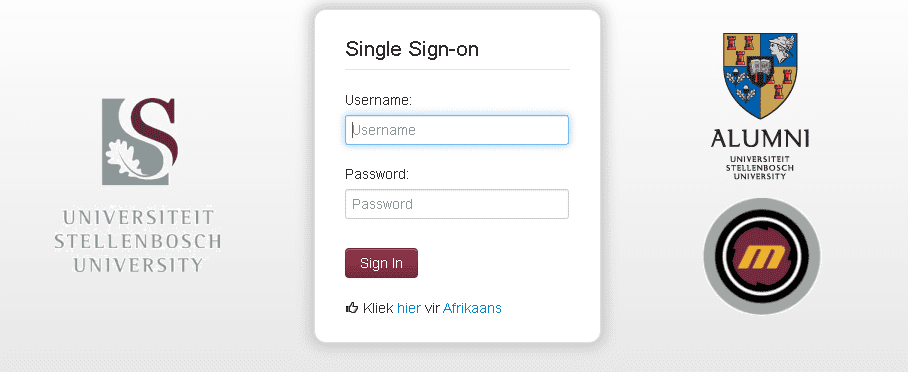 MySun: Stellenbosch University Students Portal Guide - SA Base