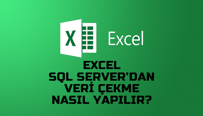 Excel E Sql Server üzerinden Veri çekmek Excel Vba Adodb Fatih Şahİn
