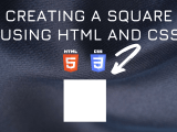 Creating Square Using Html And Width And Height Css