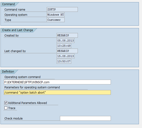 Sftp From Sap Using Winscp Client My Experiments With Abap