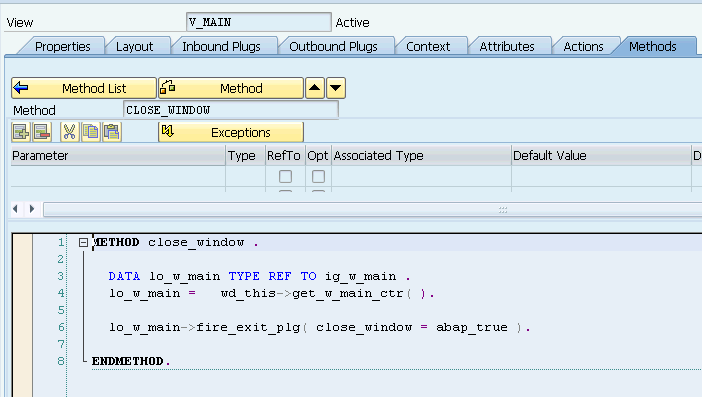 Web Dynpro Close SAP Portal Window - My Experiments with ABAP
