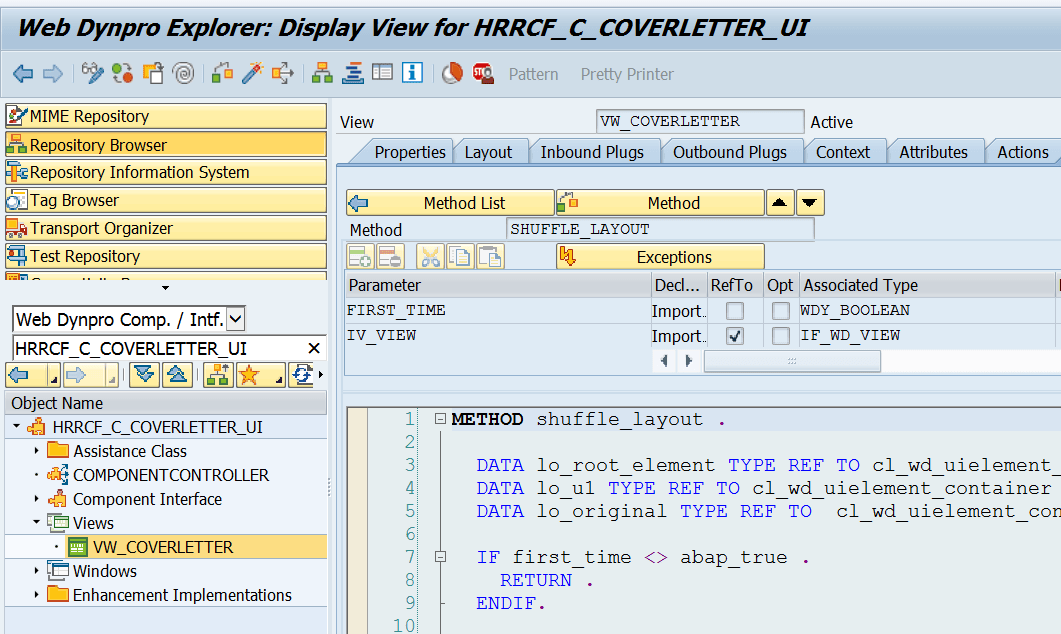 New Method My Experiments With Abap