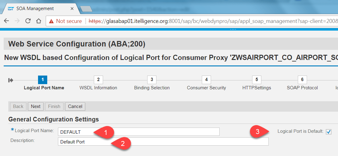 logical port - My Experiments with ABAP