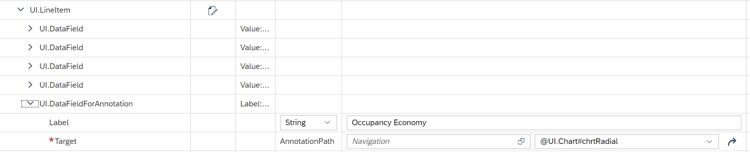 Fiori Elements List Report – Visualising Data-Radial Micro Chart - My Experiments with ABAP