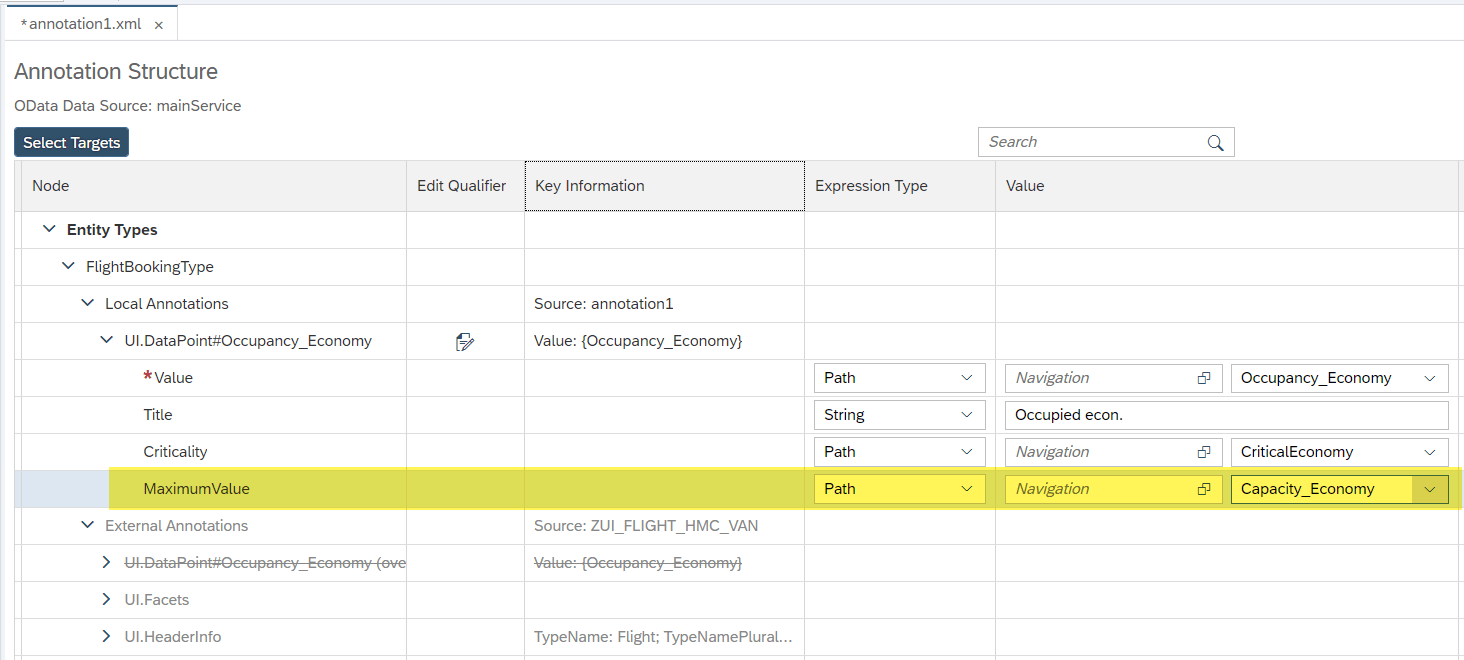 Fiori Elements List Report – Visualising Data - Harvey Ball Micro Chart - My Experiments with ABAP