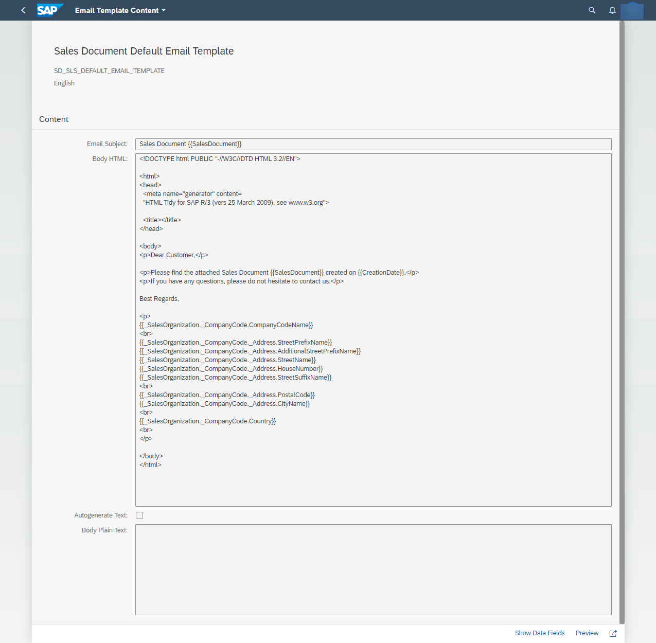 S4 Email Templates - My Experiments with ABAP
