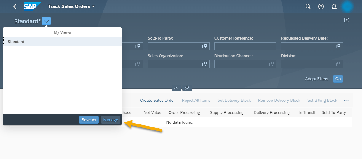 SAP Fiori Variant Management - My Experiments with ABAP