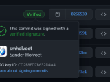 Signing Commits In Github Vs Code Sanderh Dev