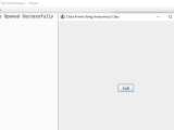 Java Program To Close The Frame Using An Anonymous Class Sanfoundry