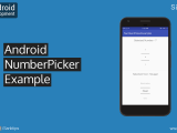 Android Numberpicker Example Sanktips