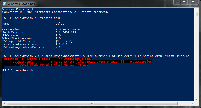 PowerShell V2 Bug Introduced After Installing V3 - SAPIEN Blog