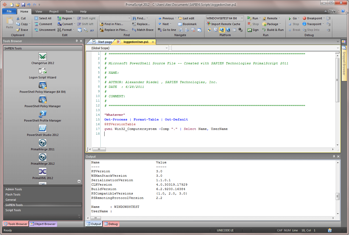 Developing Powershell Scripts For Other Machines Part 2 Sapien Blog