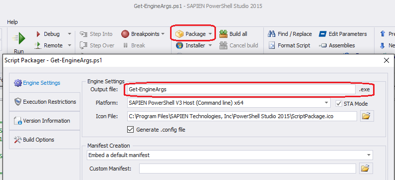 Parsing Parameters For A Script In An Executable File Sapien Blog