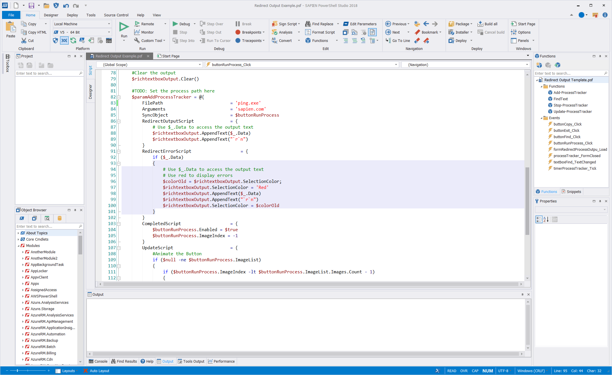 PowerShell Studio 2018: Service Release v5.5.155 - SAPIEN Blog