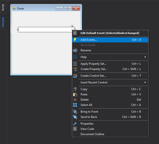 Basics: How to add an Event Handler in PowerShell Studio - SAPIEN Blog