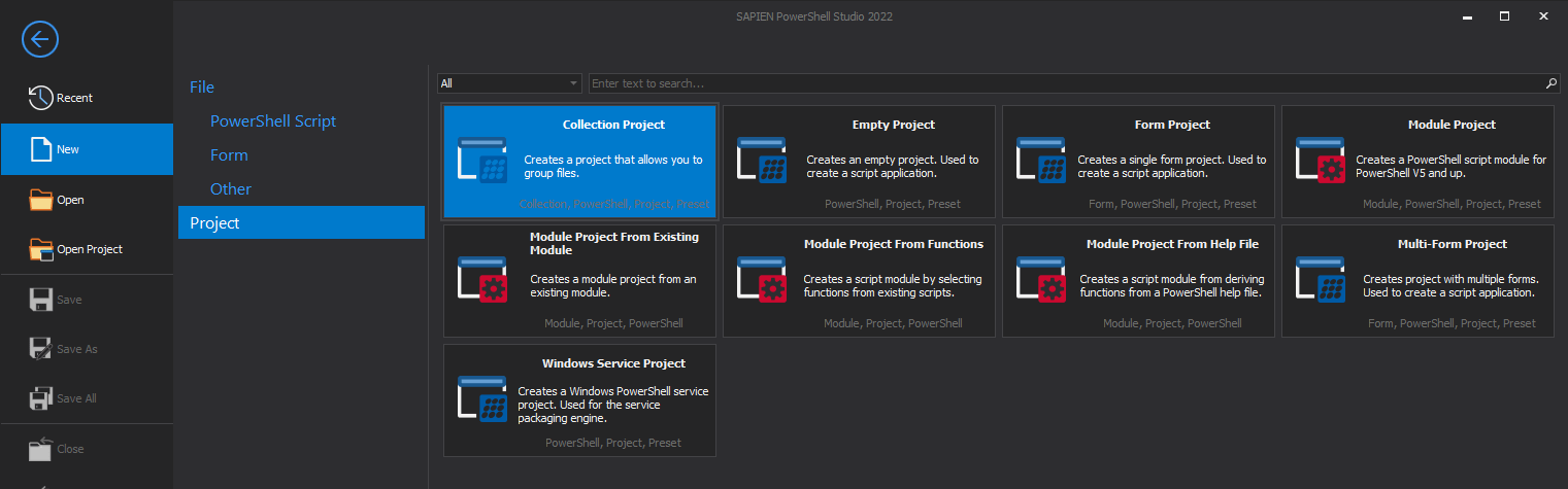 PowerShell Studio Projects: Introduction - SAPIEN Blog