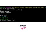 Git Pull Force Scaler Topics
