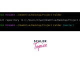 Git Bash Scaler Topics