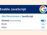 How To Enable Javascript On Google Chrome Scaler Topics