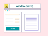 Javascript Window Print Method Scaler Topics