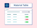 Material Table React Scaler Topics