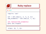 Ruby Set Replace Method Scaler Topics