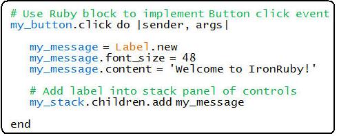 Primer vistazo a IronRuby – juanlao