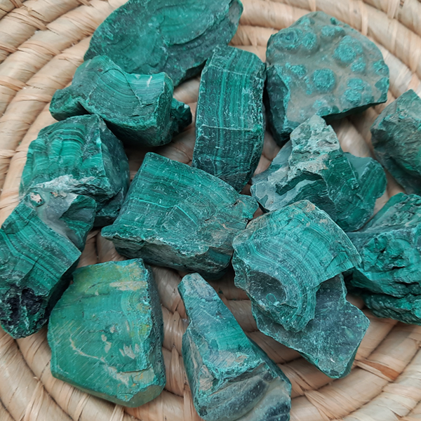malachite rough chunks - Scratch Patch