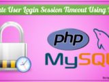 Automatic Session Timeout Logout Using Php After X Minutes Of