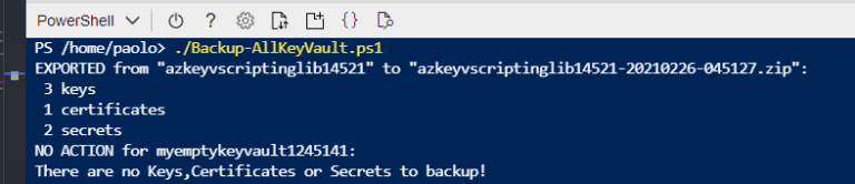 How to backup all of your keys, certs and secrets included in all your ...