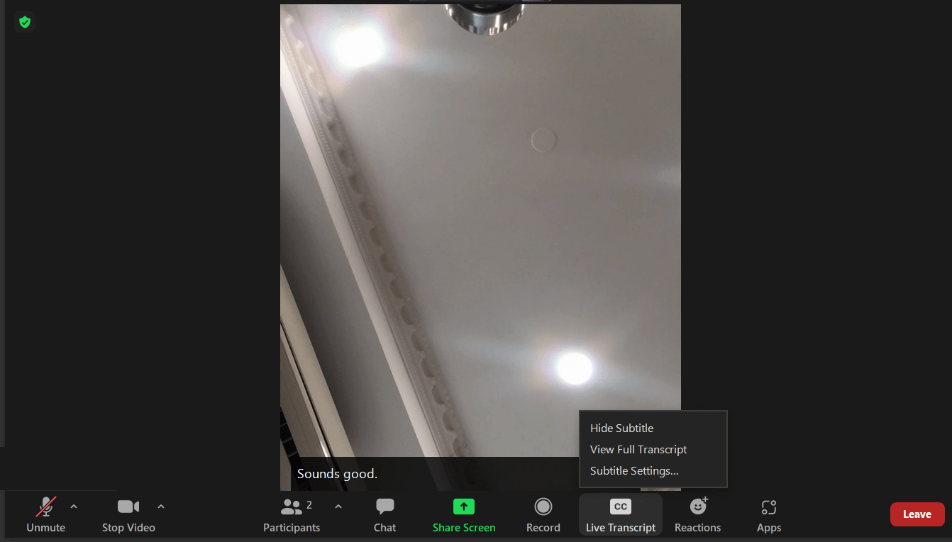 How to Use Zoom Closed Captioning - SDM Foundation