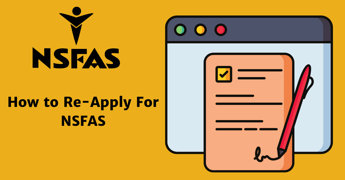 How to Reapply For NSFAS Online - Searche