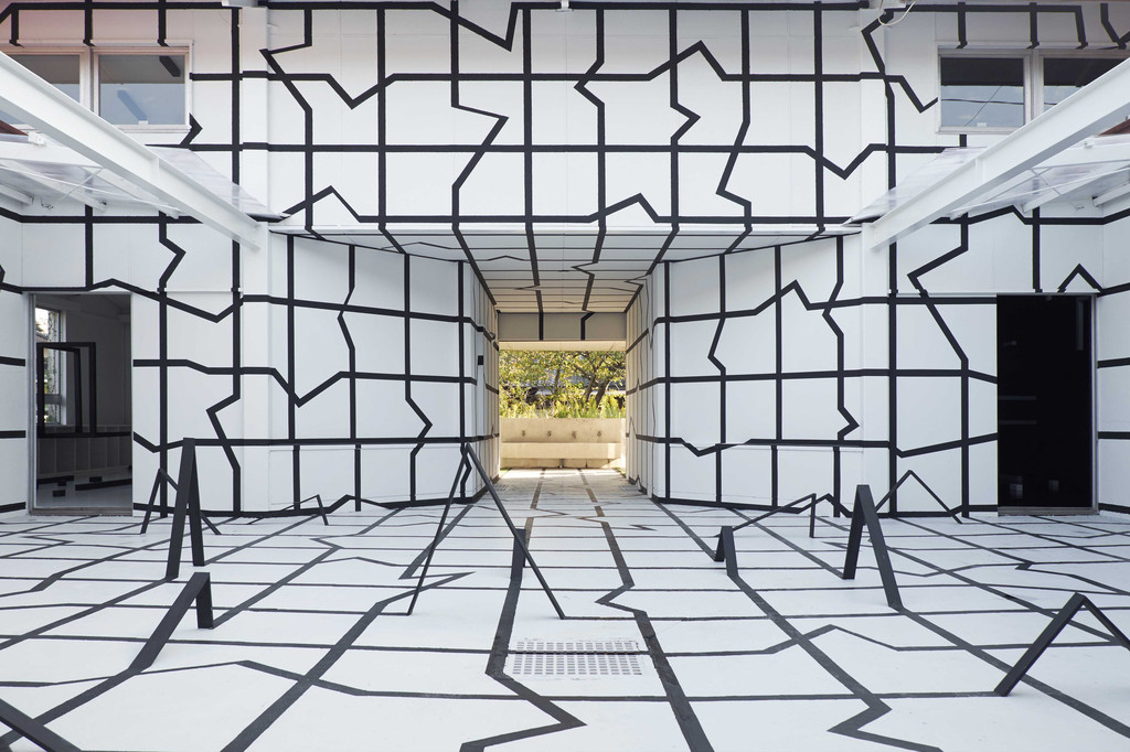 Esther Stocker for the Setouchi Triennale 2016