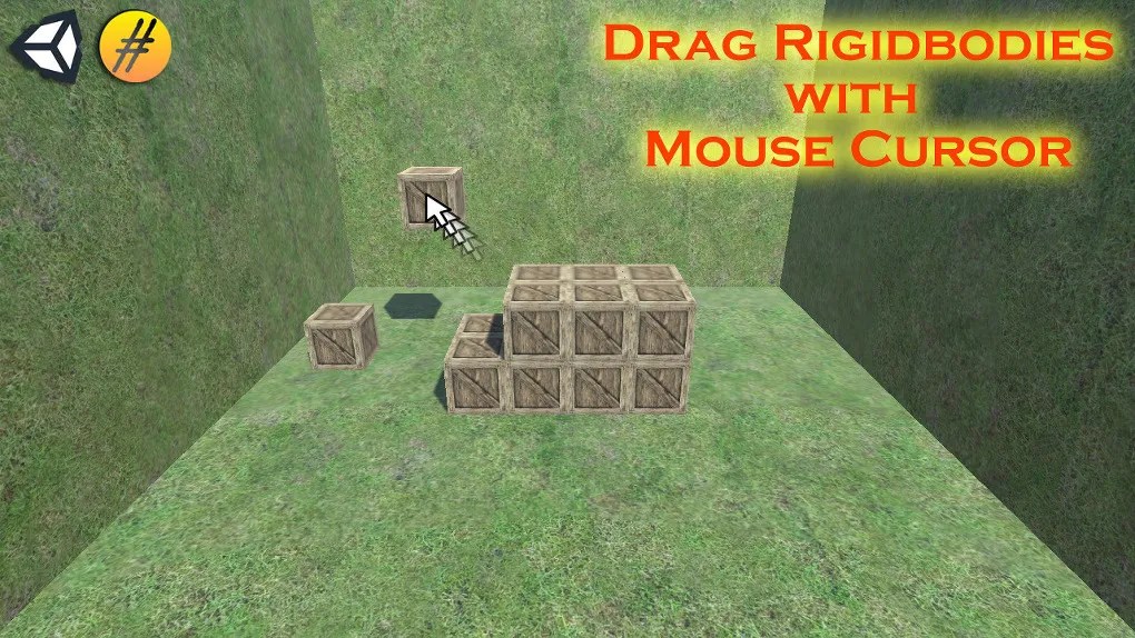 Unity How To Drag Rigidbody Using The Mouse Cursor Sharp Coder Blog