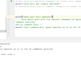 Comments In Python Programming Sharp Tutorial