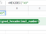 How To Use The Hex2dec Function In Google Sheets Sheetaki