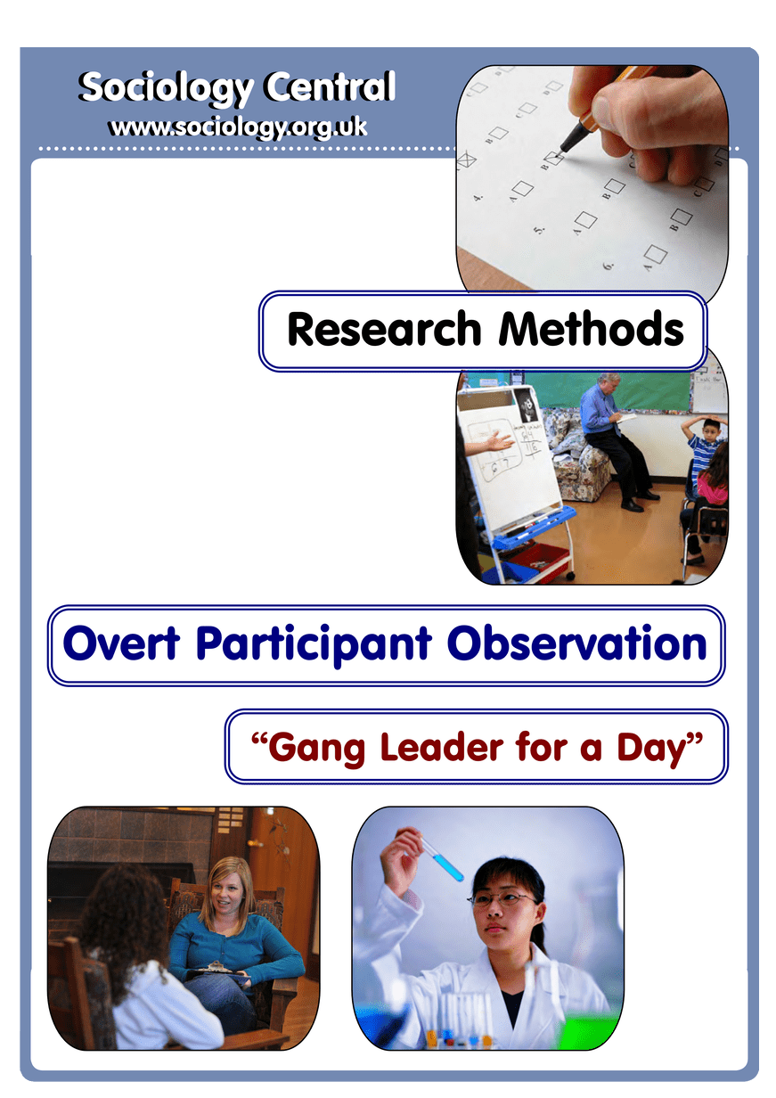 Methods In Context Overt Participant Observation ShortCutstv methods-in-context-overt-participant-observation-shortcutstv