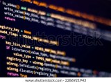 Programmer Developing Python Code Can Be Stock Photo 2286921943