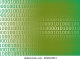 Binary Computer Program Code Vector Illustration Stock Vector Royalty