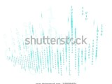 Binary Programming Code Vector Abstract Background Stock Vector