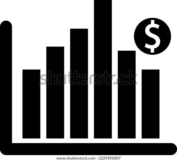 Financial Decrease Outline Icon Money Decrease Stock Vector Royalty - Ocean Pictures - Premium Mobile Collection